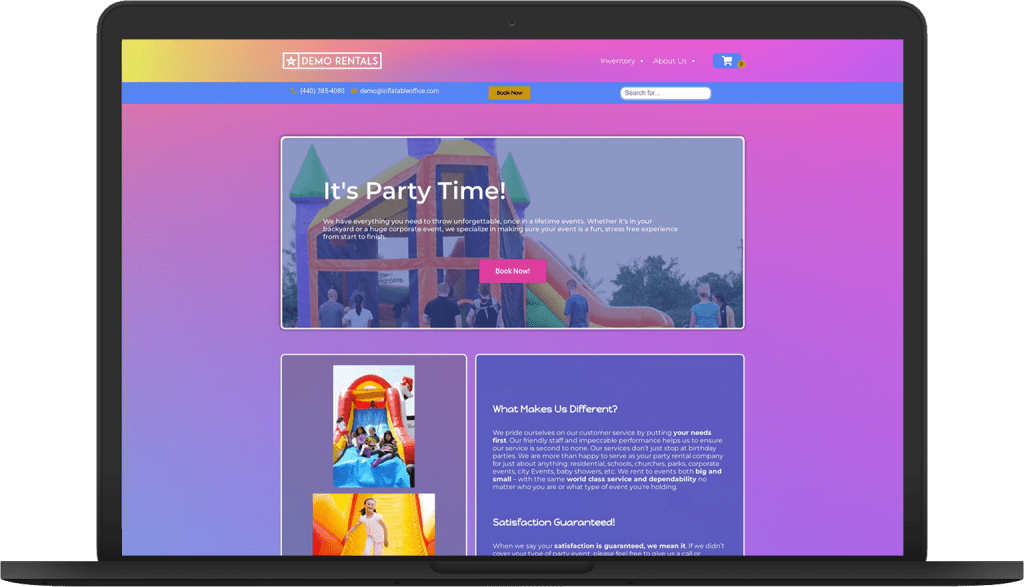 Website Themes - InflatableOffice