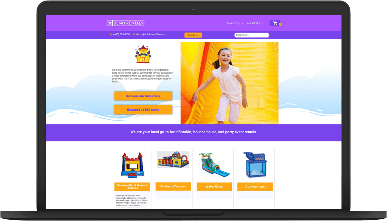 Website Themes - InflatableOffice
