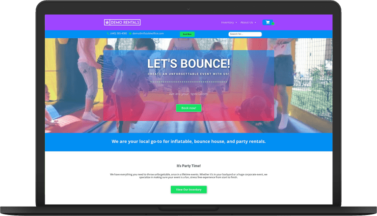 Website Themes - InflatableOffice