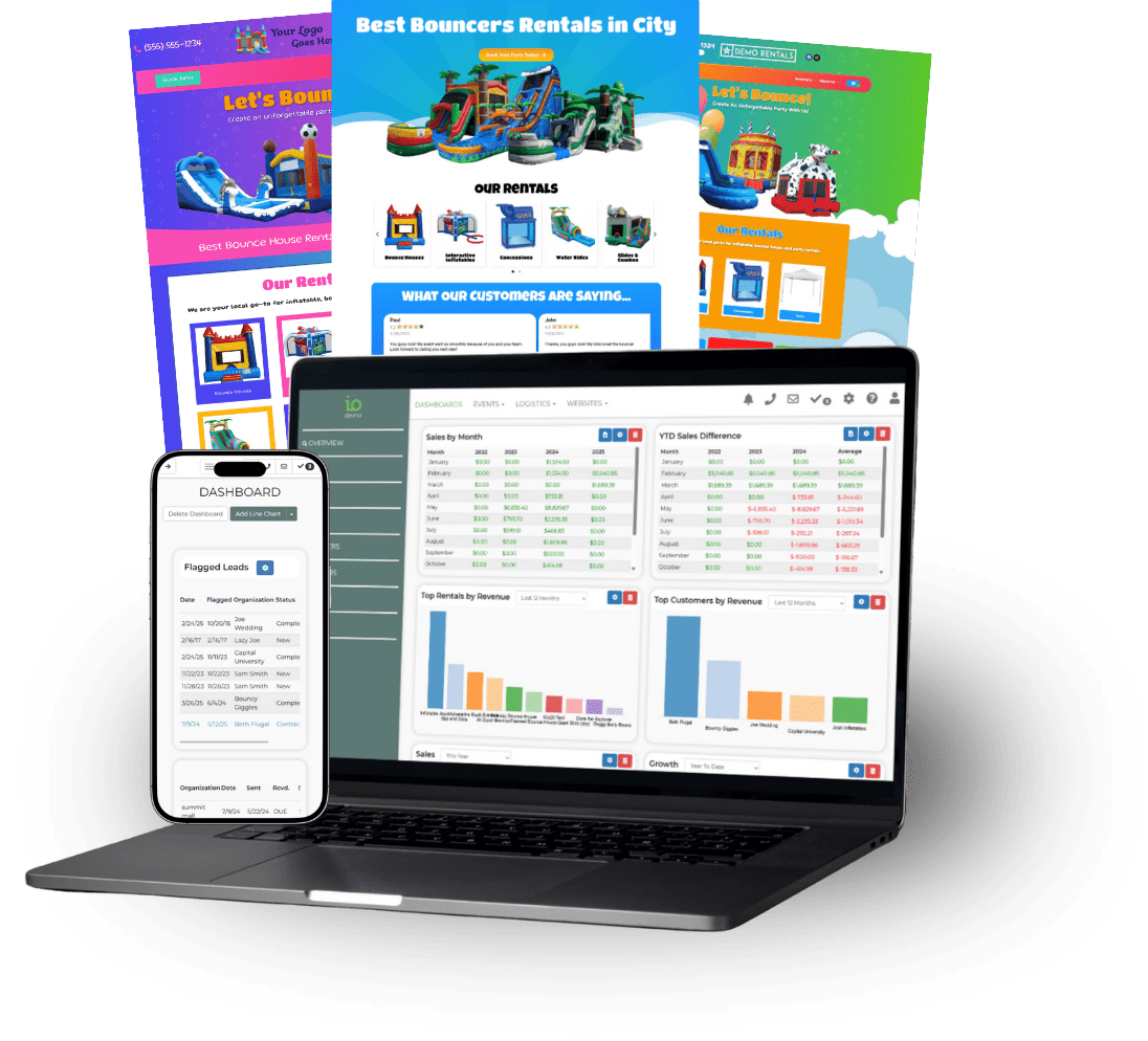 IO The Best Party Software - InflatableOffice